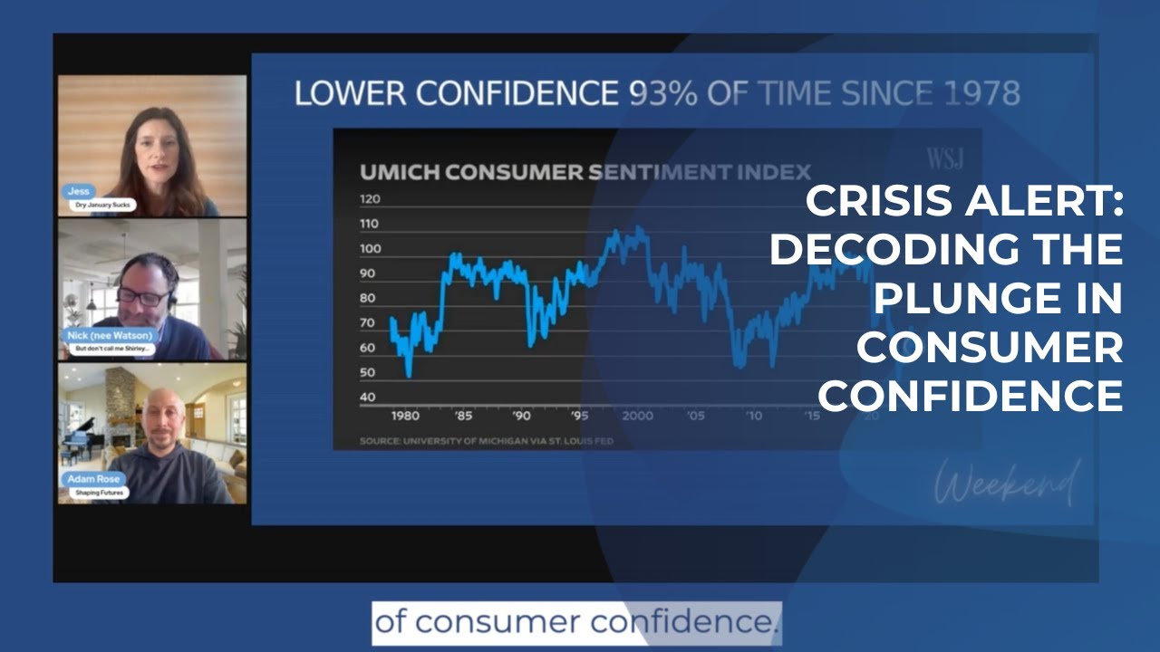 Crisis Alert: Decoding the Plunge in Consumer Confidence - YouTube