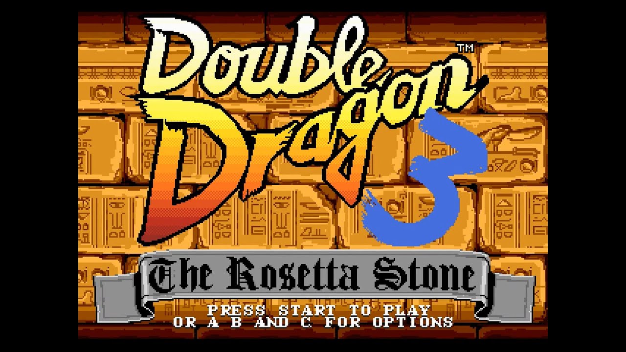 Mega Drive Longplay [034] Double Dragon III: The Rosetta Stone (US) - YouTube