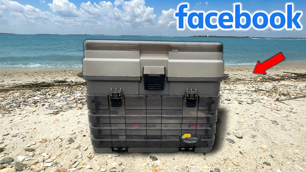 I Bought a LOADED Fishing TACKLE BOX on Facebook Marketplace (Treasure ...