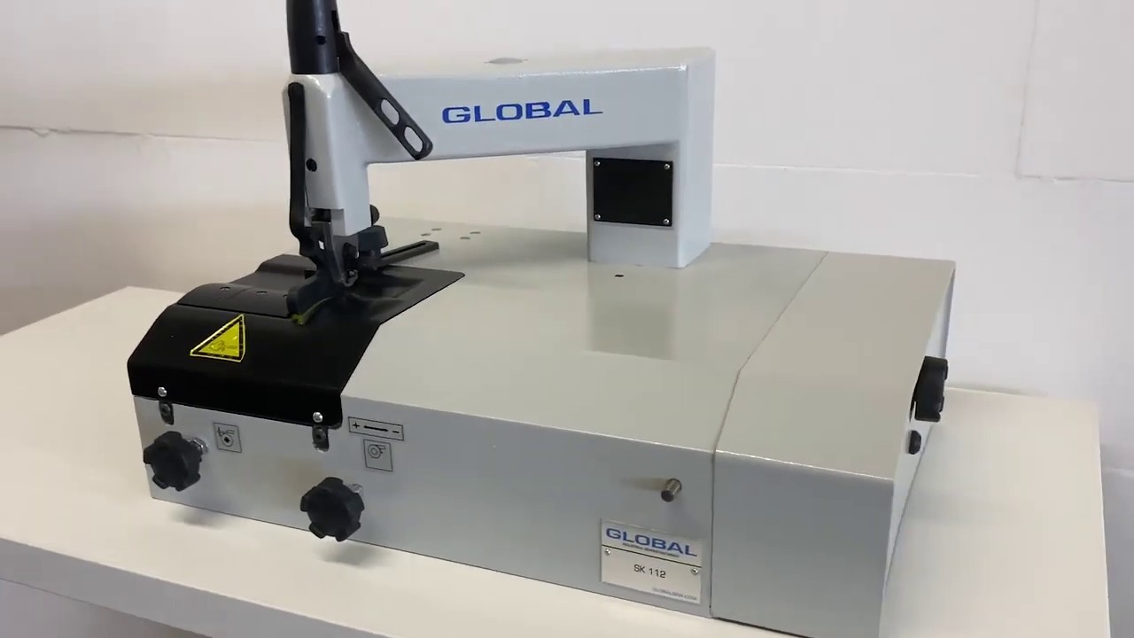Global SK 112 Schärfmaschine / skiving machine - YouTube