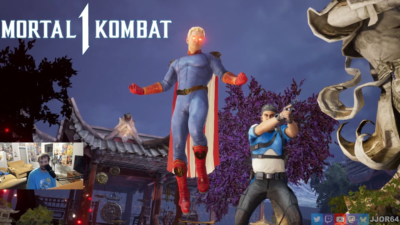 Mortal Kombat 1 (Switch) - Homelander Tower + Fatalities + Ending - YouTube