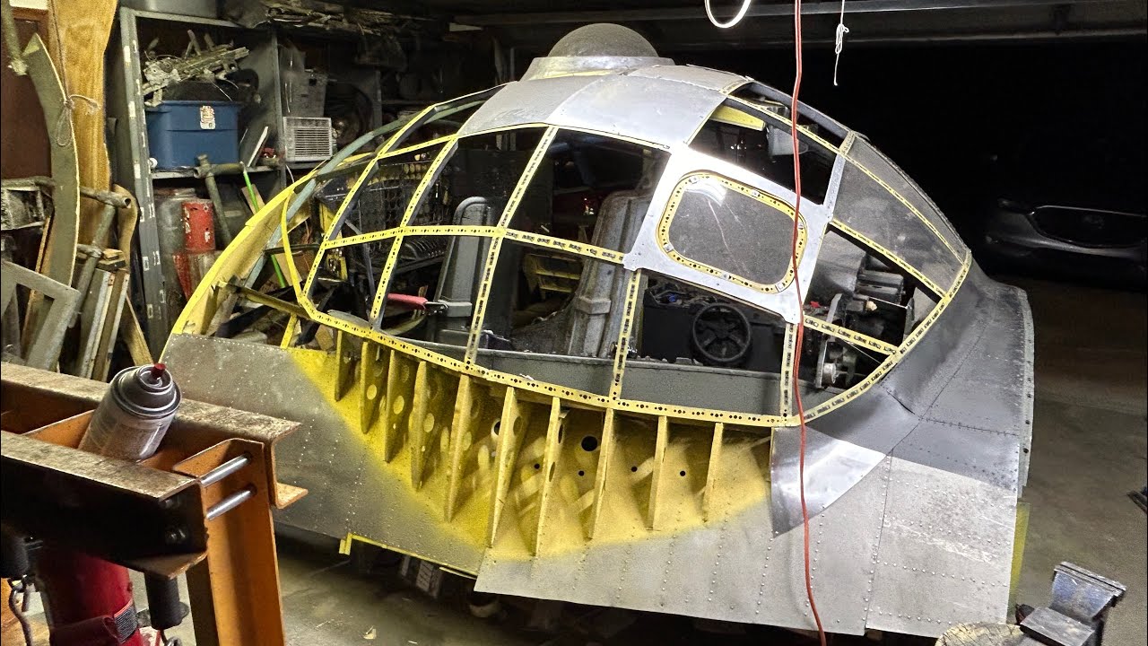 B-36 Peacemaker Flight Engineer Auxiliary Instrument Panel Shock Mounts ...