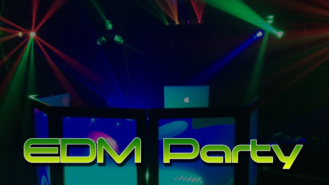 EDM Party - (Electronic Dance Music) Themed Setup - YouTube