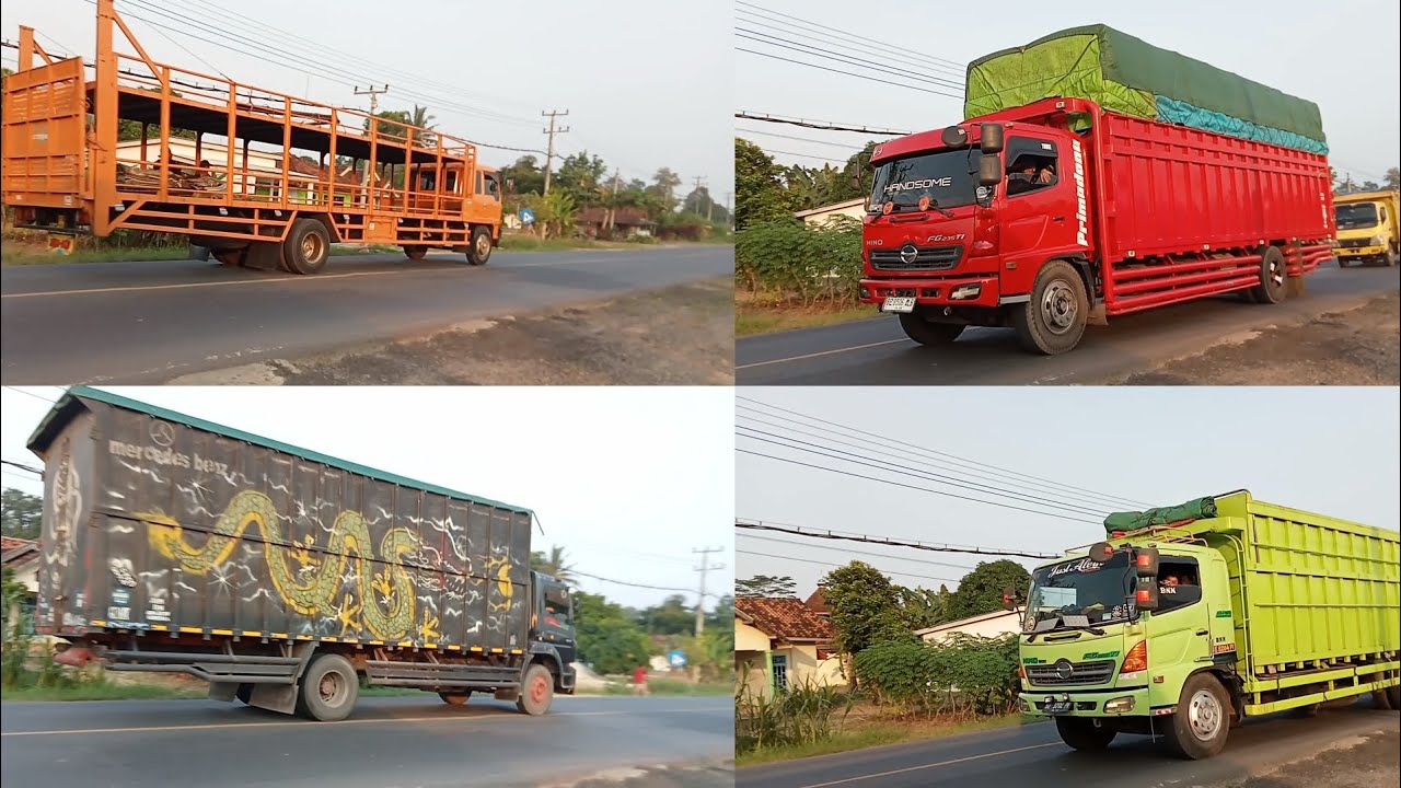 truk towing, truk wings box, truk tronton muatan berat, truk muatan ...