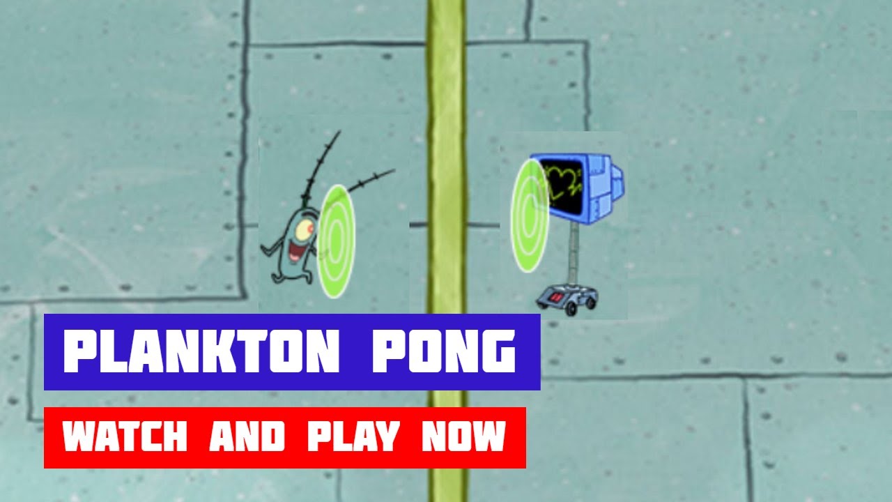 SpongeBob SquarePants: Plankton Pong · Game · Gameplay - YouTube