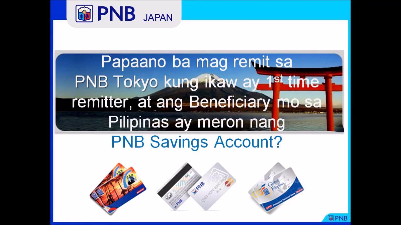 PNB Japan How to register with PNB ATM - YouTube