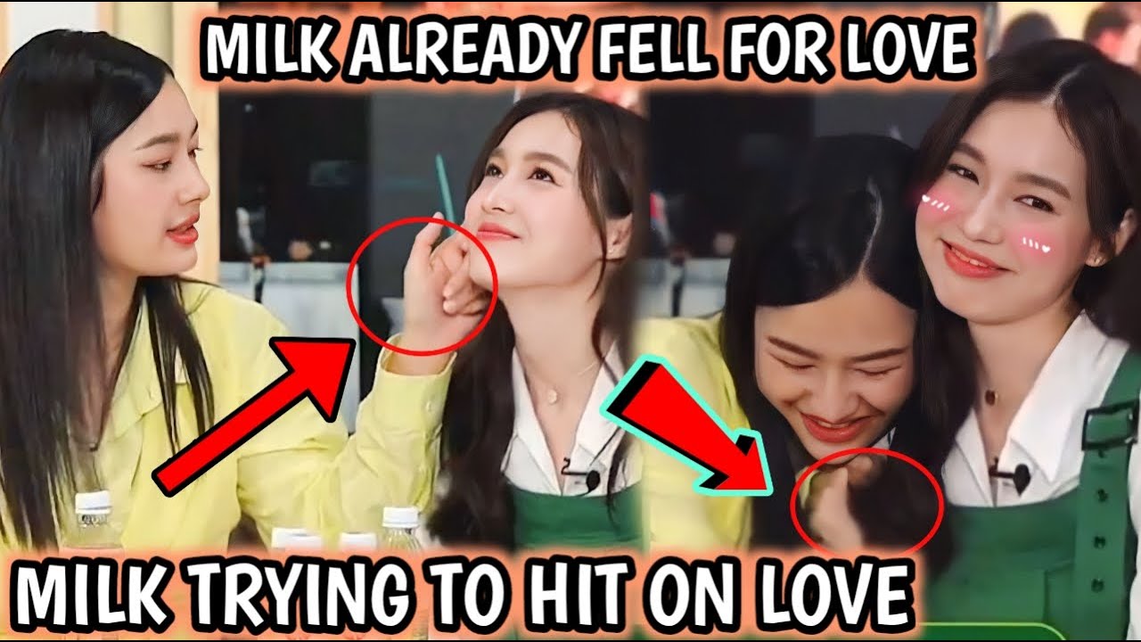 MILKLOVE | MILK TRIES TO HIT ON LOVE ... CLINGY MILK ACTIVATED - YouTube