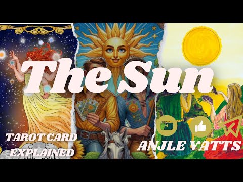 The Sun Tarot Meaning(Major arcana Tarot Interpretation) - YouTube