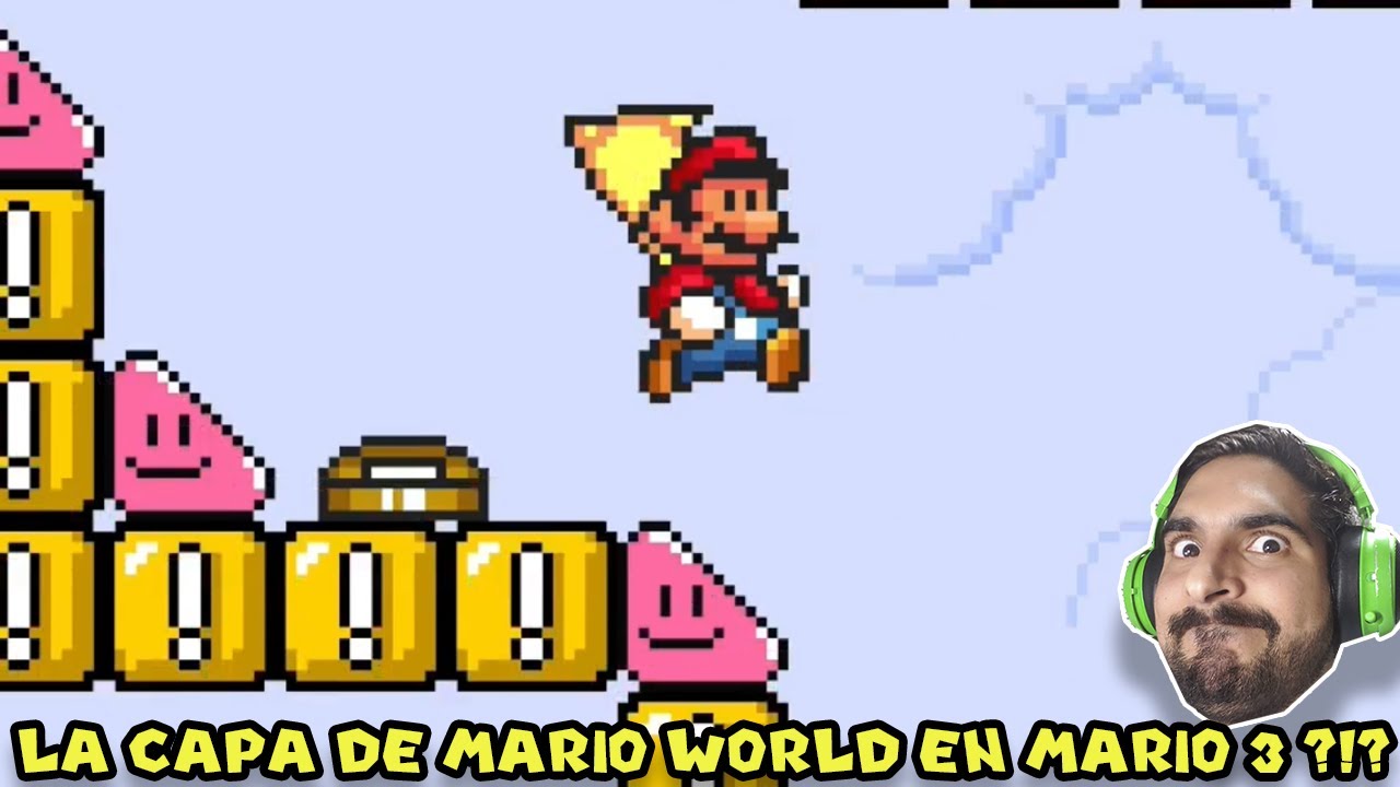 LA CAPA DE MARIO WORLD EN MARIO 3 ?!? - Super Mario Bros 3 Advance con ...