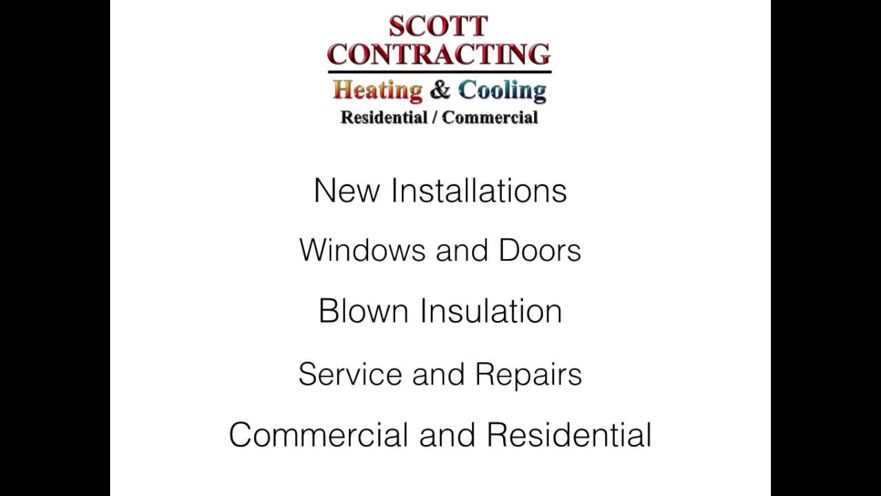 SCOTT Contracting - YouTube