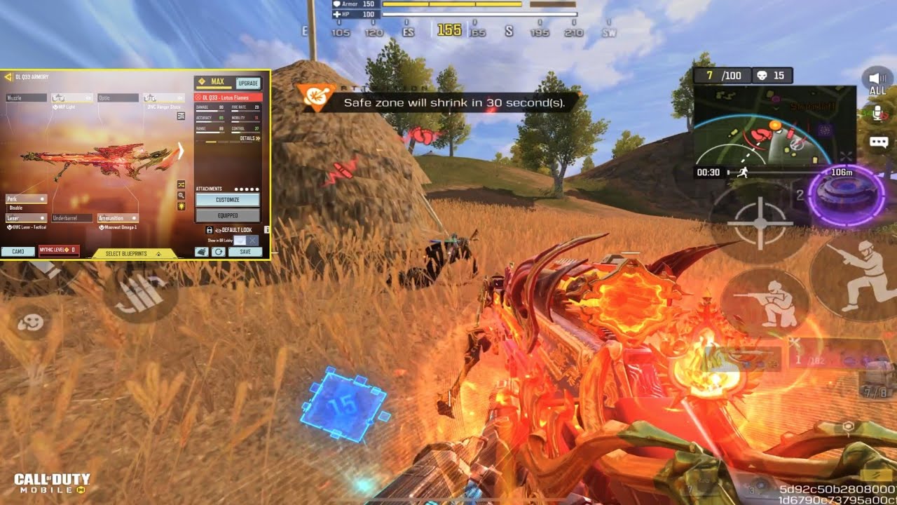 Fast ADS + More Stable = Mythic DL-Q33 in BATTLE ROYALE | Best DLQ33 ...