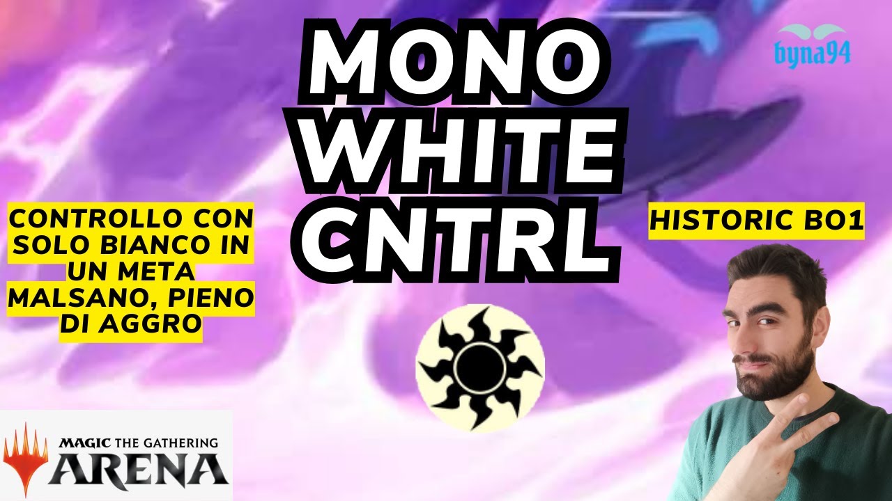 MONO WHITE CONTROL Historic Bo1 #mtgarena #mtgita #mtg - YouTube