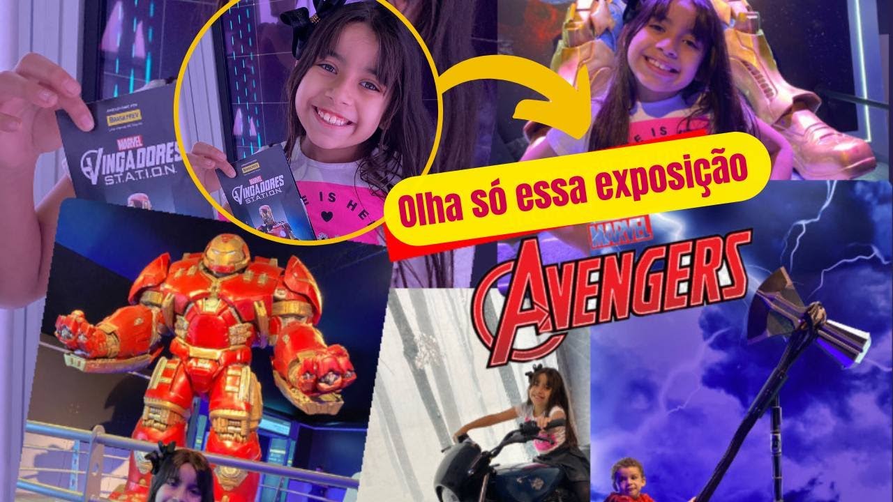 Exposição Marvel Avengers - YouTube