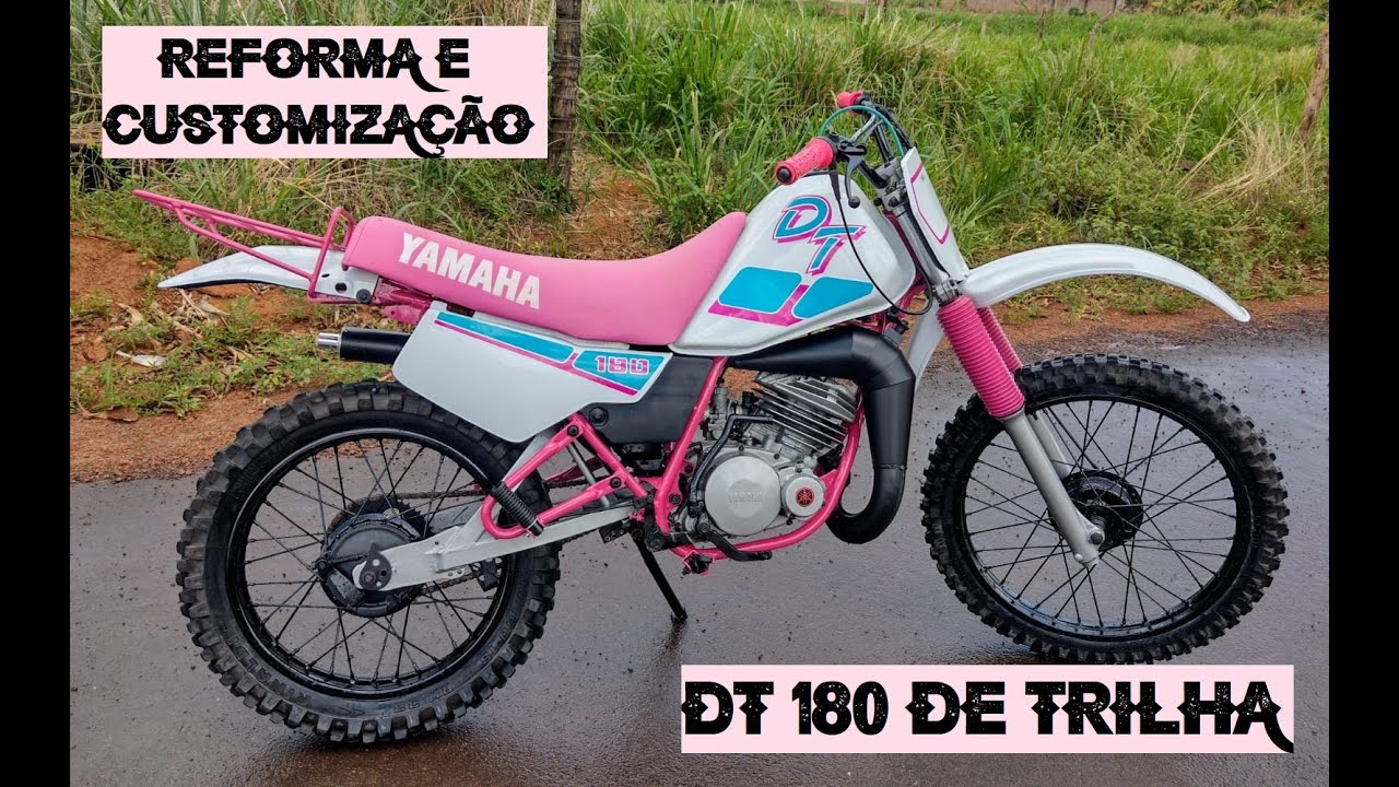 DT 180 de Trilha - Reforma Completa e Customização! - YouTube