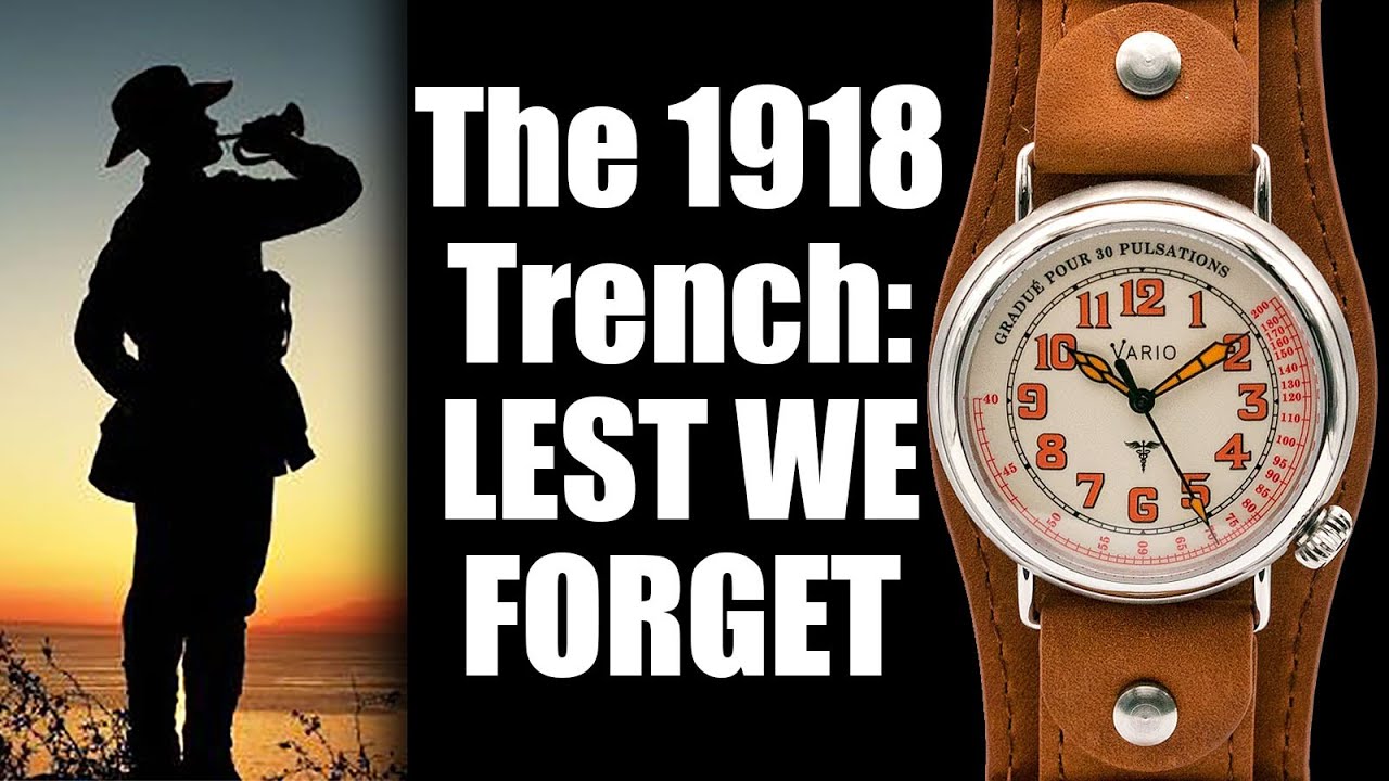 The Gorgeous Vario 1918 Trench Medic Cream Dial Automatic - Perth WAtch ...