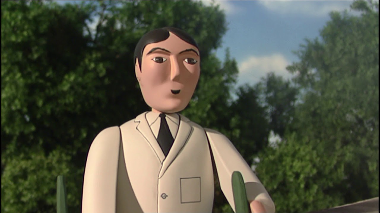 Too Hot For Thomas Ice Cream Factory Manager lines for Cranky The Crane ...