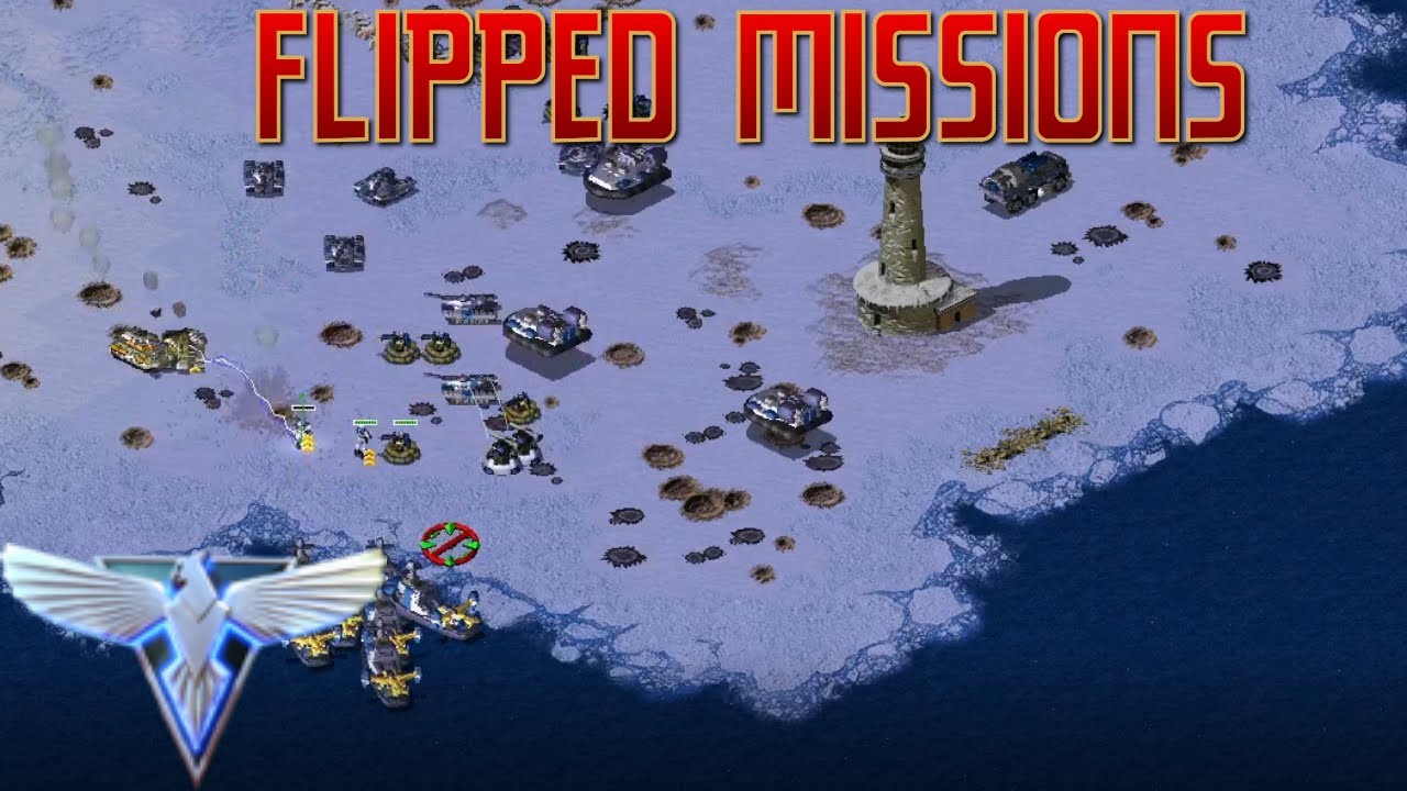 Red Alert 2 Flipped Missions - Allied Mission 4: Home Front (Hard ...
