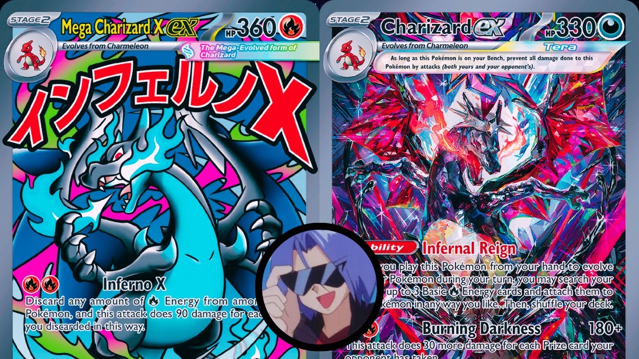 Mega Charizard EX Deck Profile || Pokemon TCG Live || Phantasmal Flames ...