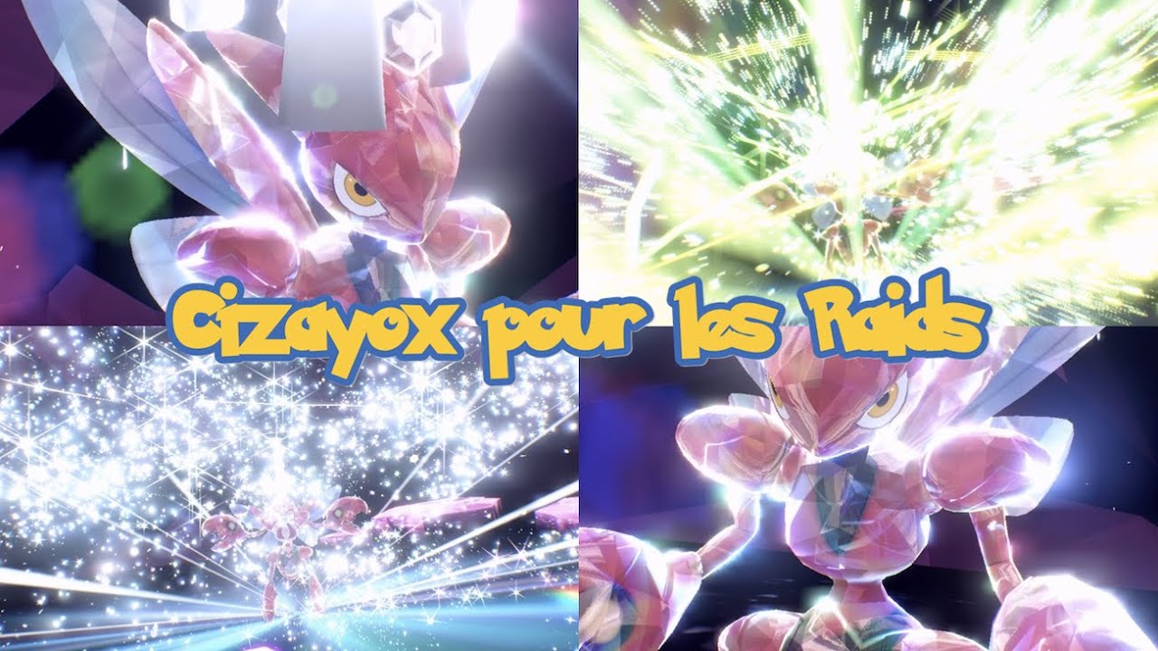 CIZAYOX parfait pour les RAIDS TERRACRISTAL 6 ETOILES ! - Tuto Pokémon ...