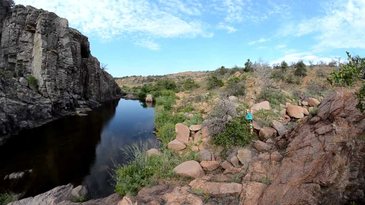wichita wildlife refuge- Forty Foot Hole - YouTube