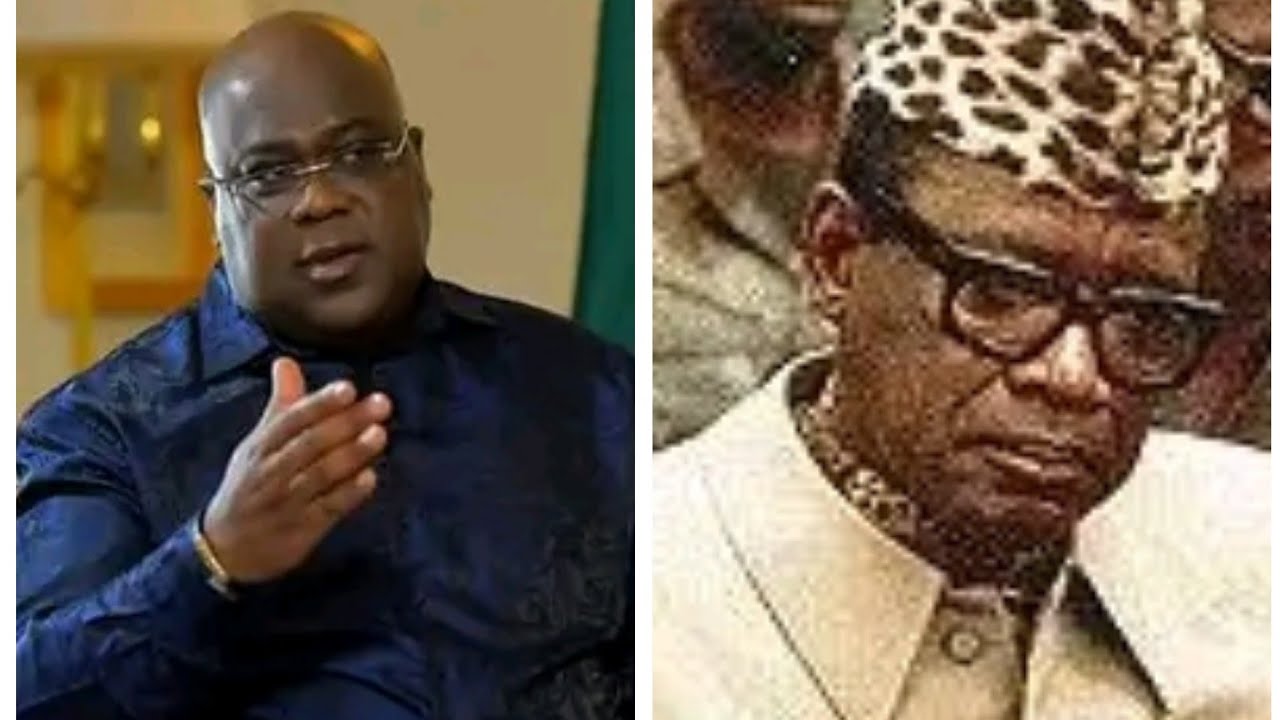 🔴LE PRÉSIDENT FÉLIX TSHISEKEDI À HONORÉ LA TOMBE DE MARÉCHAL MOBUTU - YouTube