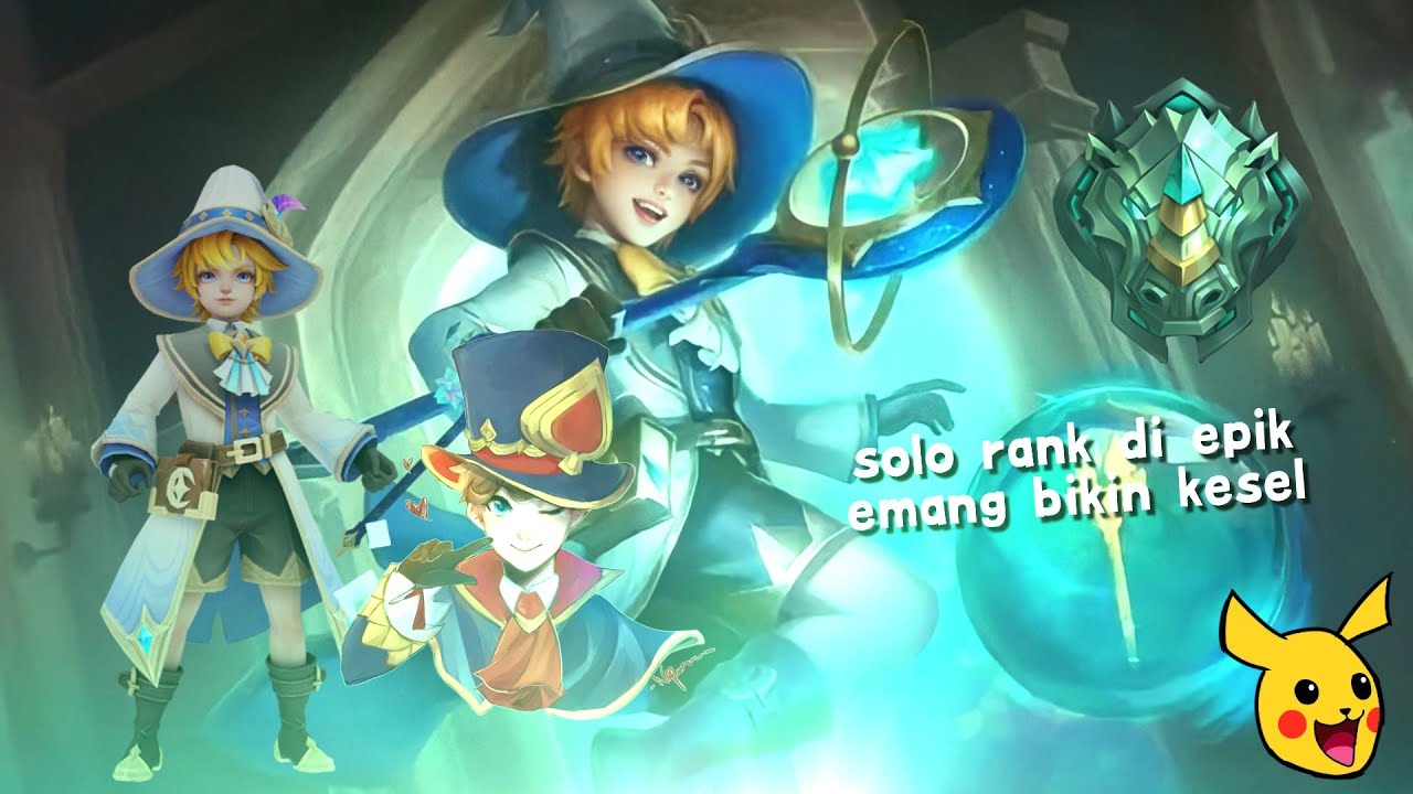 OOO jadi gini ya main solo rank - YouTube
