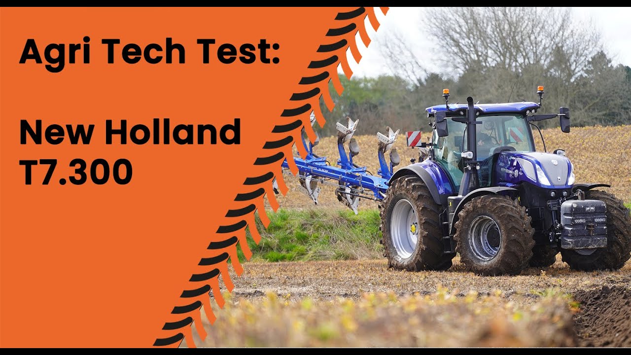 AgriTech-Test: New Holland T7.300 - YouTube