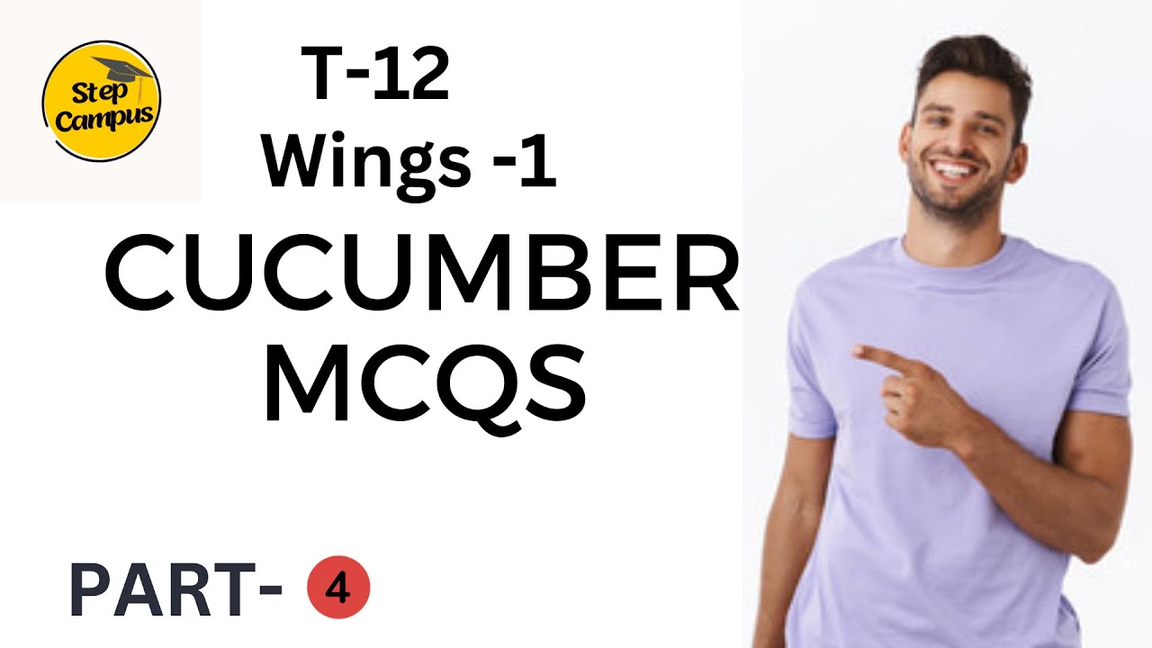 cucumber mcq part 4 || cucumber tcs mcqs || wings 1 cucumber mcq - YouTube