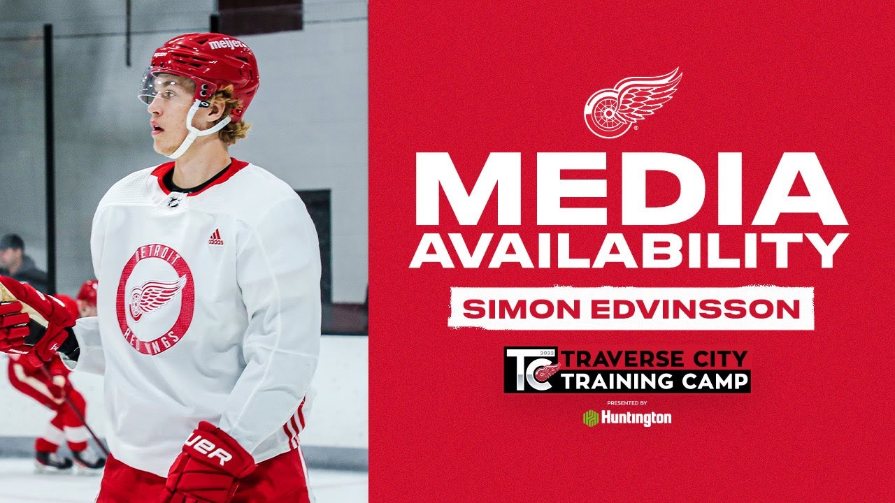Grand Rapids Griffins | Simon Edvinsson on his first Training Camp with ...