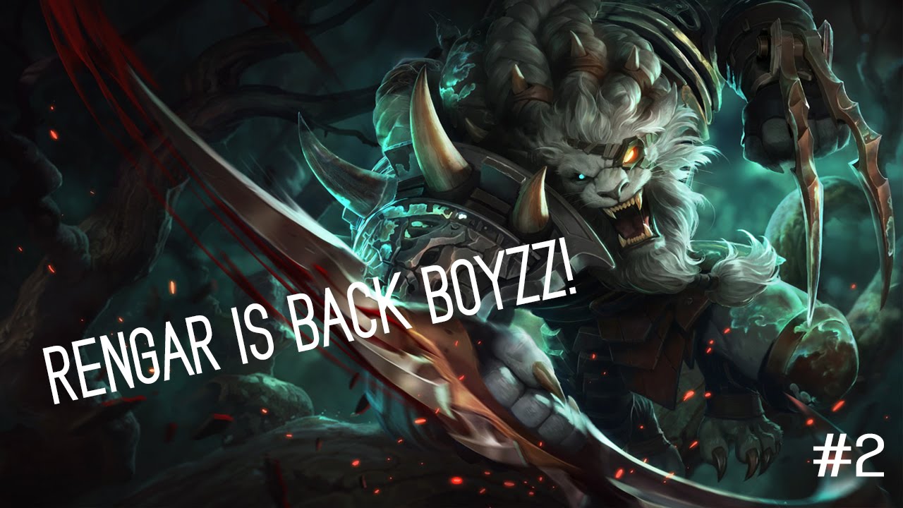 League Of Legends Plays: Rengar Top Lane 2012 RENGAR IS BACK! - YouTube