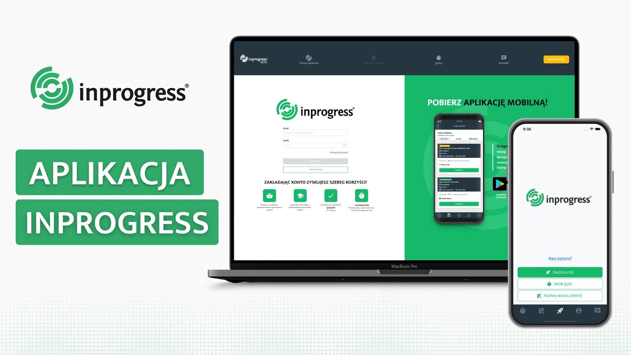 Aplikacja Inprogress - wszystkie informacje o Twoich szkoleniach zawsze ...