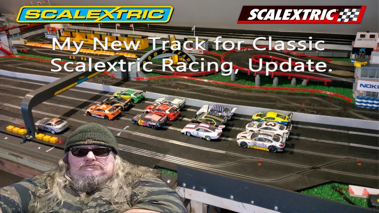 My New Track for Classic Scalextric Racing Update. - YouTube