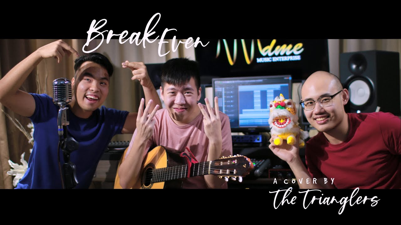 Breakeven - The Script [Song Cover by The Trianglers] - YouTube