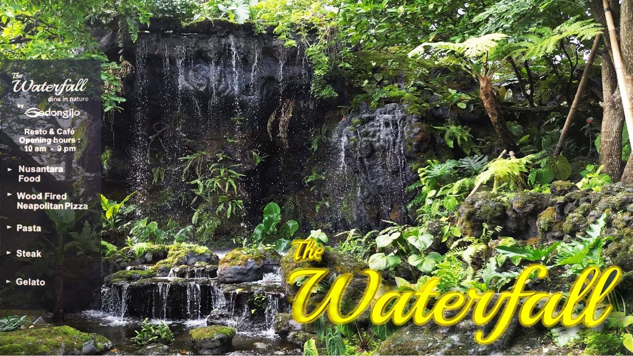 Resto The Waterfall Resmi Dibuka! | Sensasi Baru dalam Berkuliner - YouTube