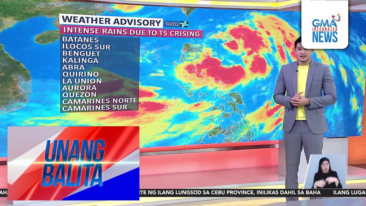 Weather update as of 7:23 AM (July 18, 2025) | Unang Balita - YouTube