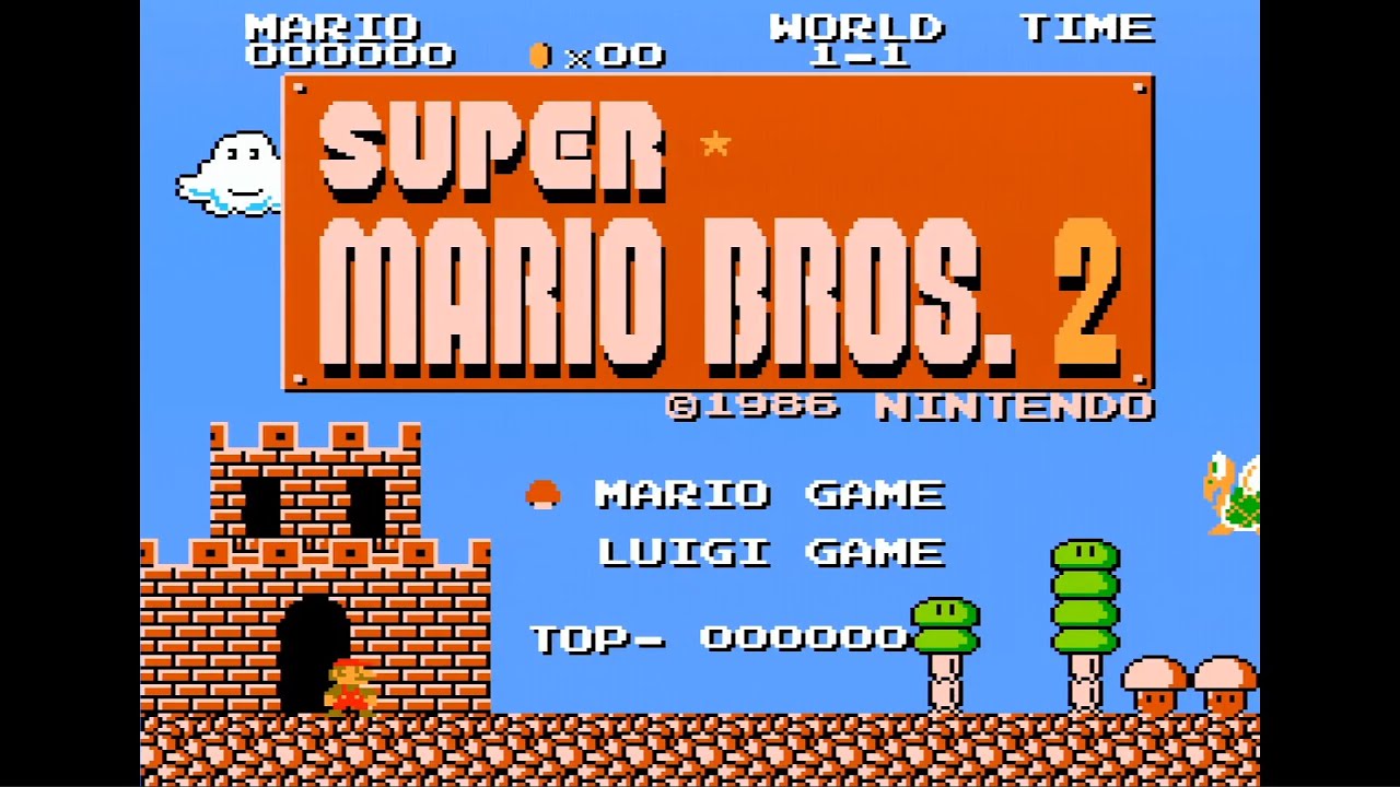 Super Mario Bros. 2 (Japan) FDS Version - YouTube