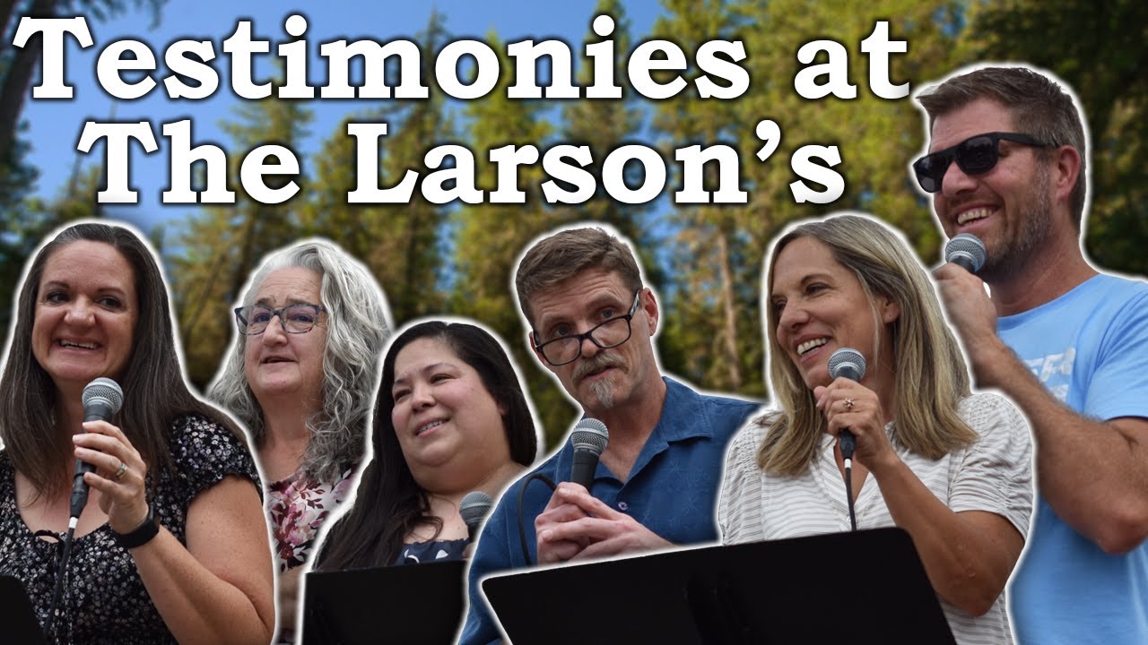 Testimonies at the Larson's | Liberty Remnant Church - YouTube