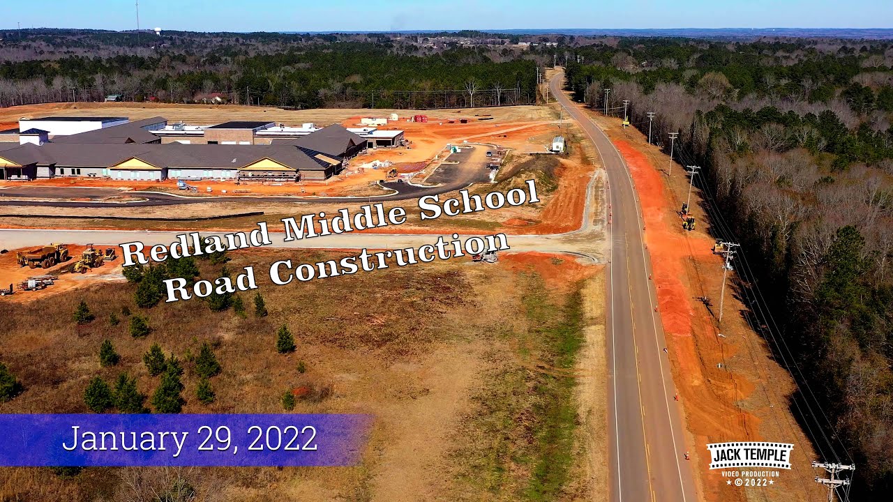 Road Grading and Construction Update at Redland Middle School January ...