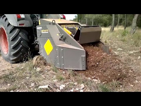 Freza forestiera pentru cioate AGRI WORLD FTC 100.35 - YouTube