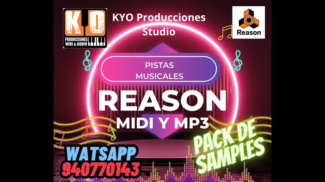 🇵🇪 ️SECUENCIAS MIDI - REASON - PACK DE SAMPLERS!! - YouTube