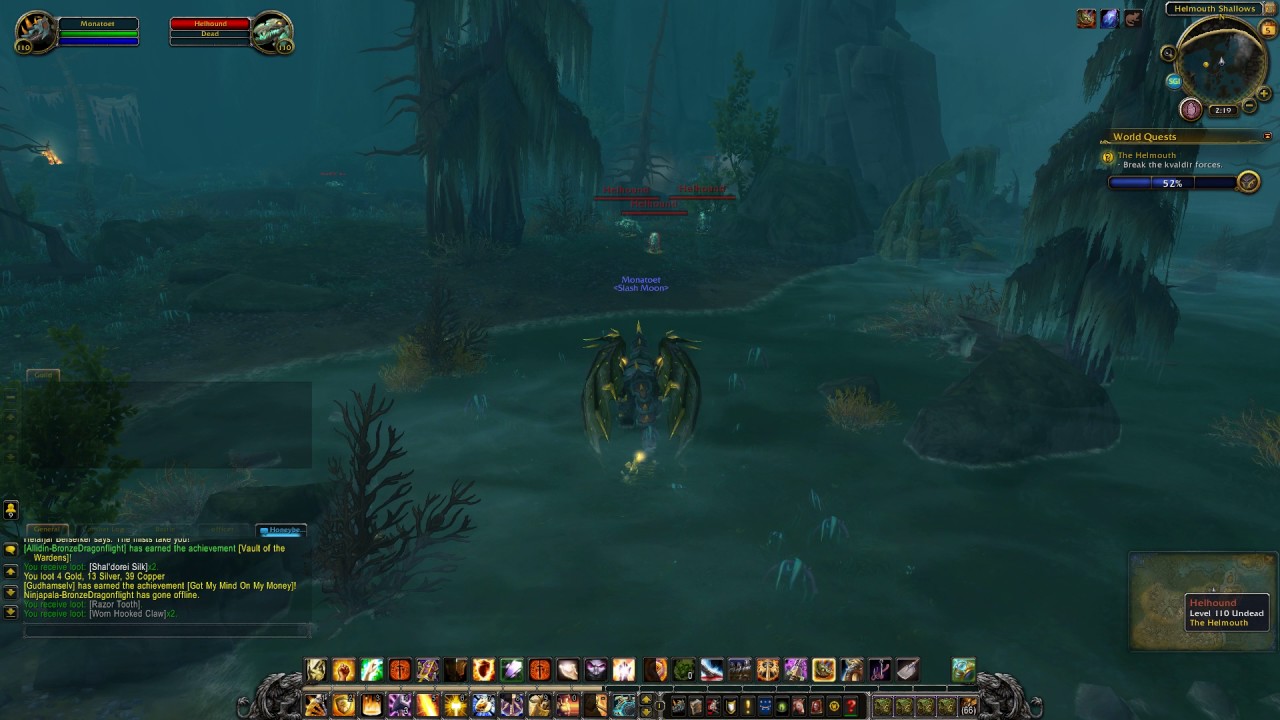 Legion World Quest 35: The Helmouth (WoW, human, Paladin) - YouTube
