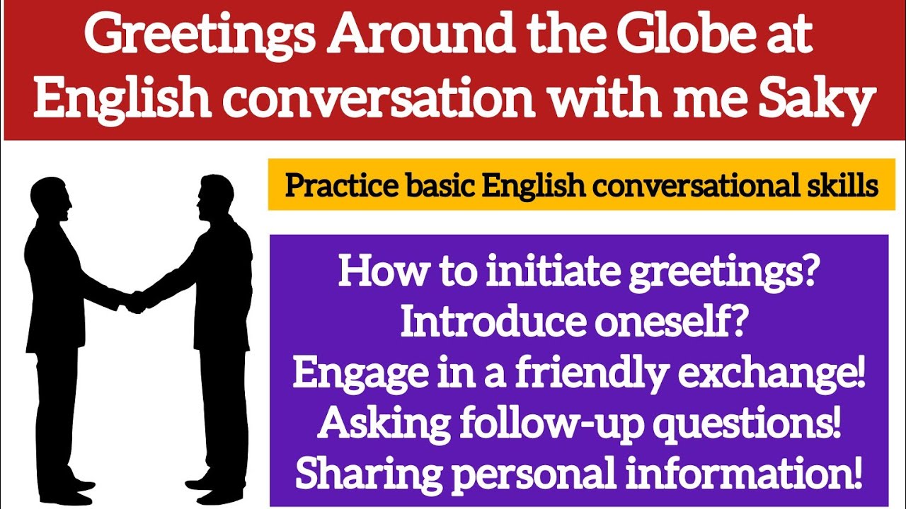City Exploration: Conversations on Greeting and Introduction | English ...