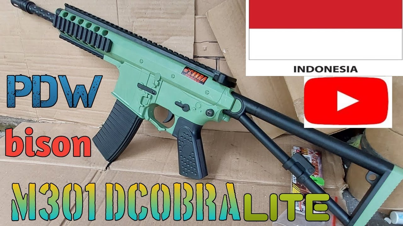 Personal Defense Weapon(PDW)airsoft spring by dcobra M301 Made in ...