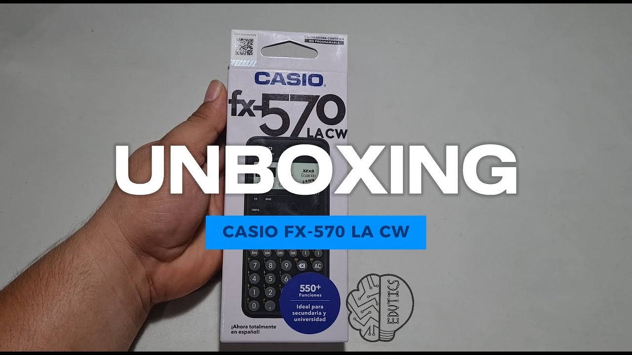 Unboxing de la calculadora Casio fx-570 LA CW perfecta para estudiantes ...