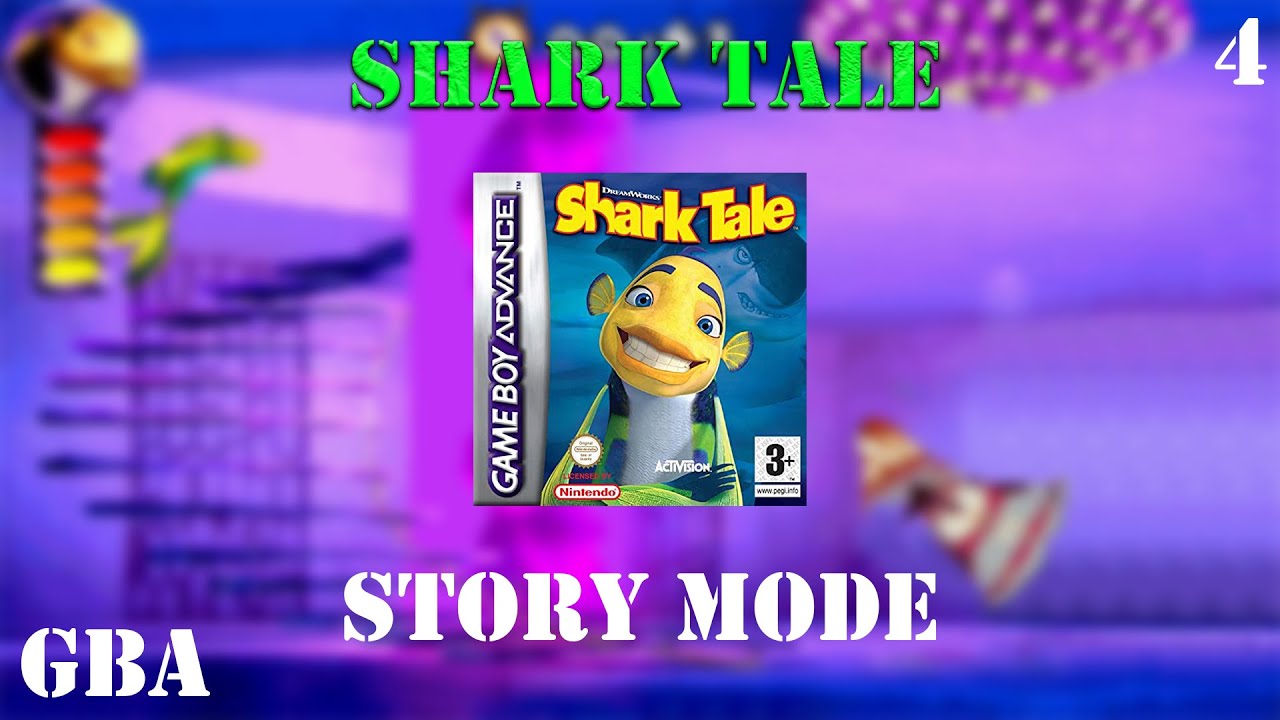 Shark Tale on the GameBoy Advance | Chapter 4 | Who's the Boss? - YouTube