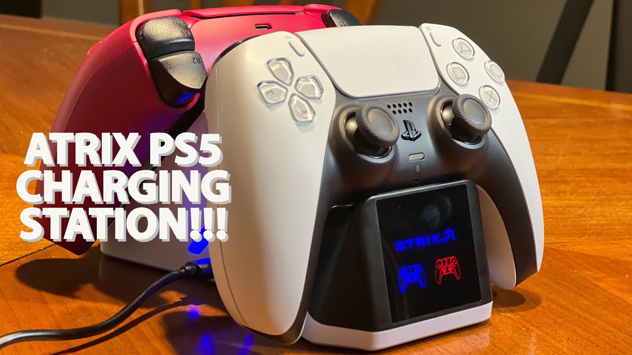 ATRIX DUALSENSE CHARGING STATION FOR THE PLAYSTATION 5 - UNBOXING ...