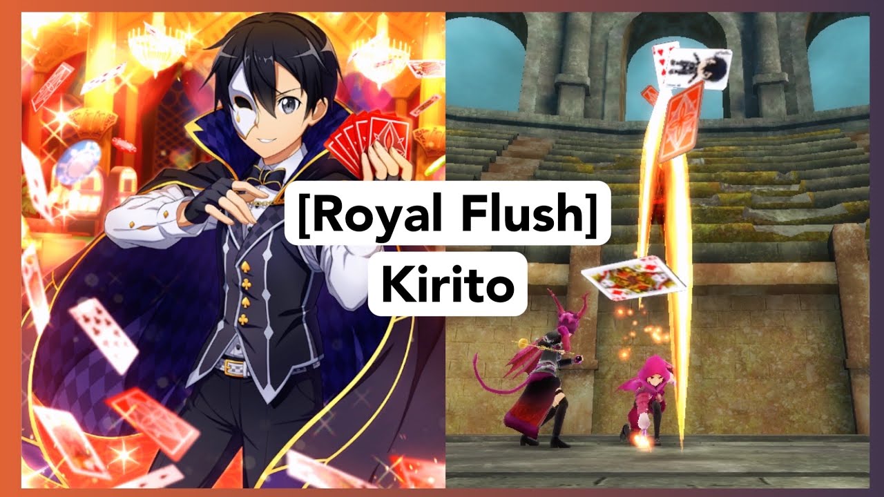 【SAOIF】[Royal Flush] Kirito (Fire | Slash | Single Foe | Awakening ...