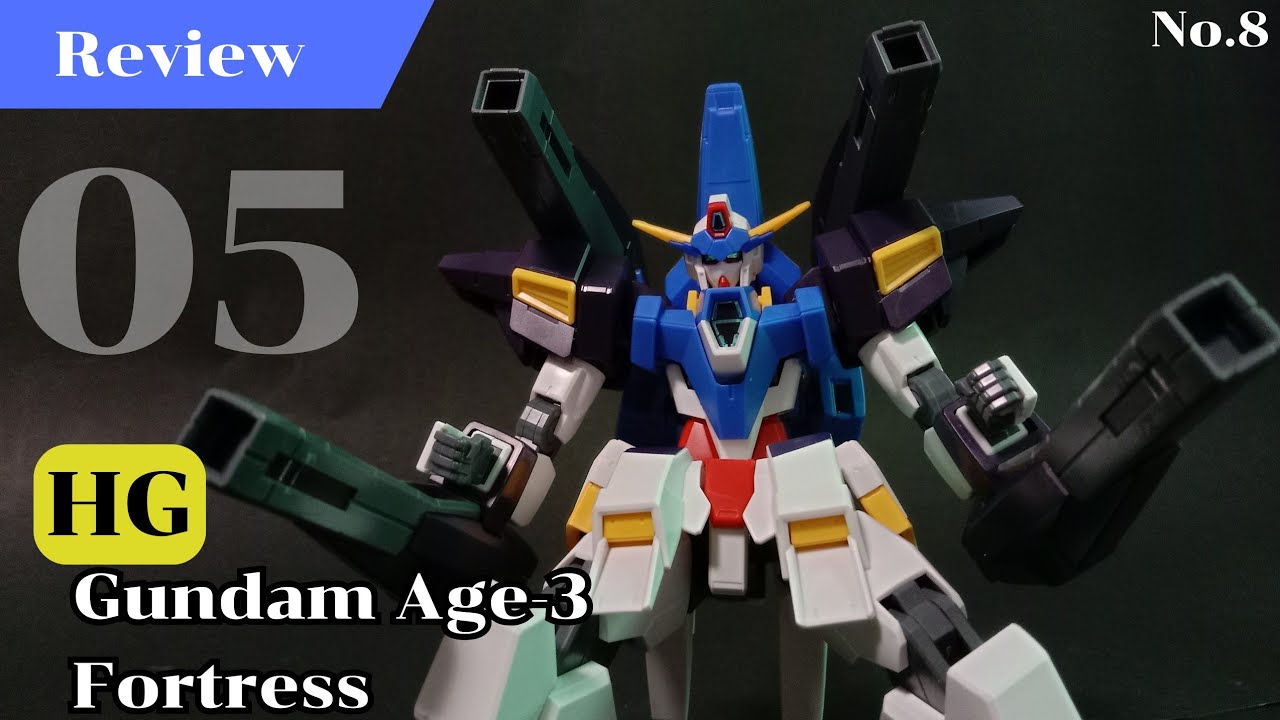 Review HG Age-3 fortress gundam [Age-3F] | EP 05 | - YouTube