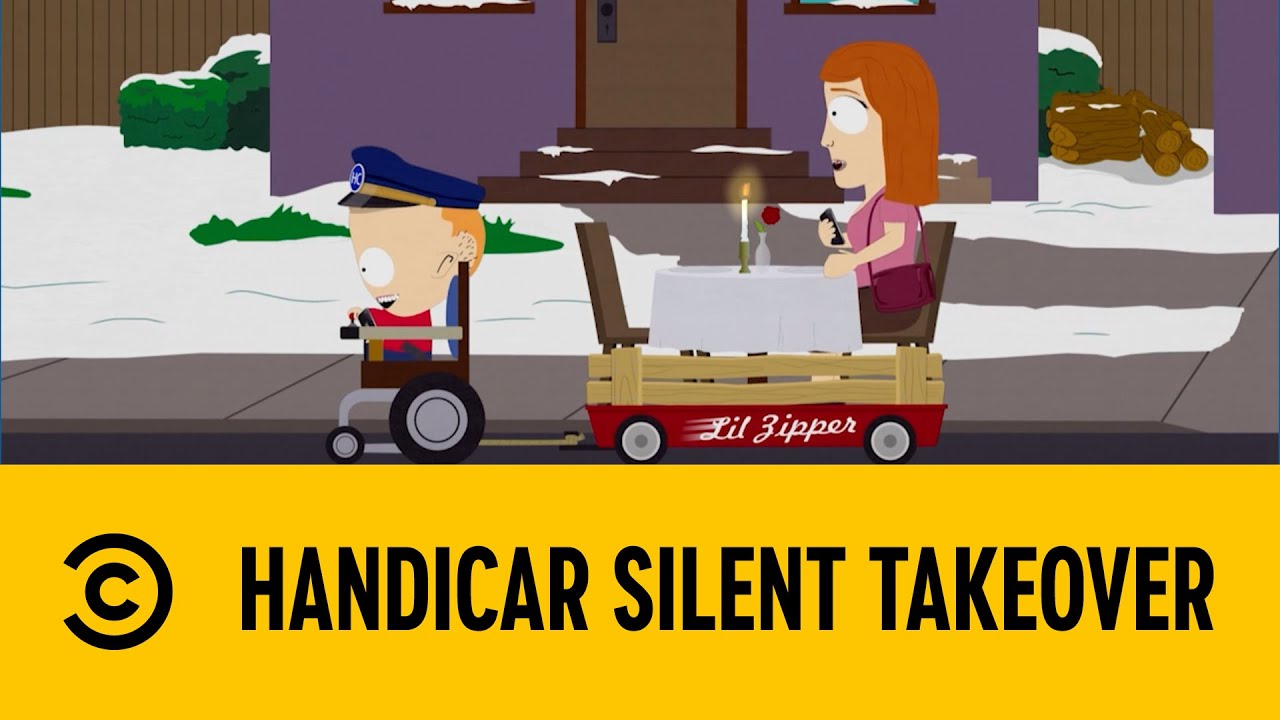 Handicar Silent Takeover | South Park | Comedy Central Africa - YouTube
