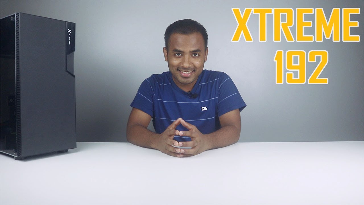 Xtreme 192 window-view budget gaming pc case depth-review - YouTube
